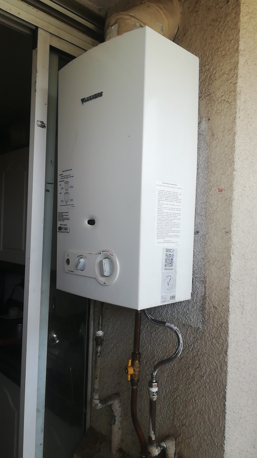 instalación de cálifont - Plomero